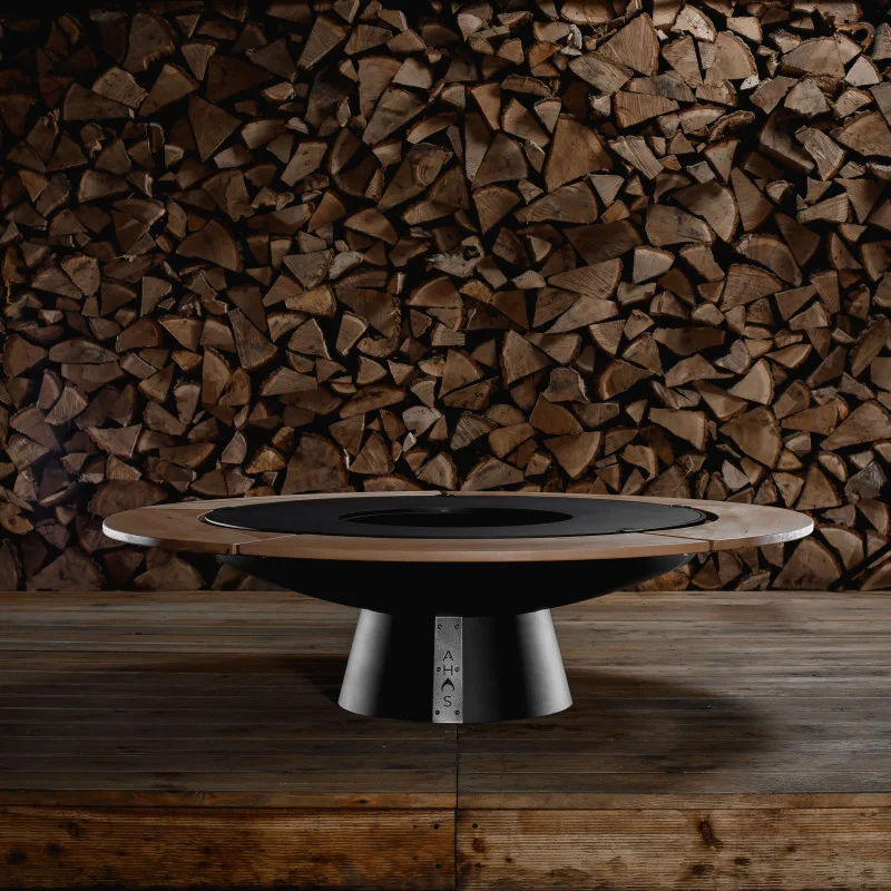 Grill hearth AHOS BIG SPHERE LOW. Suitable for a country house, summer ...